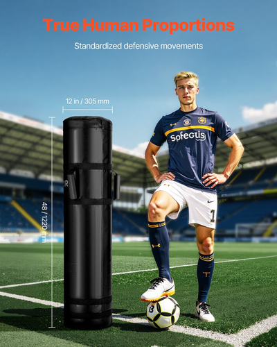 VEVOR Football Tackling Dummy, 47.2 in Blocking Pad Equipment for ...