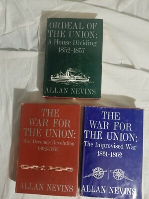 Lot Of 3!! Union Books The War For The Union, Ordeal Of The Union | eBay