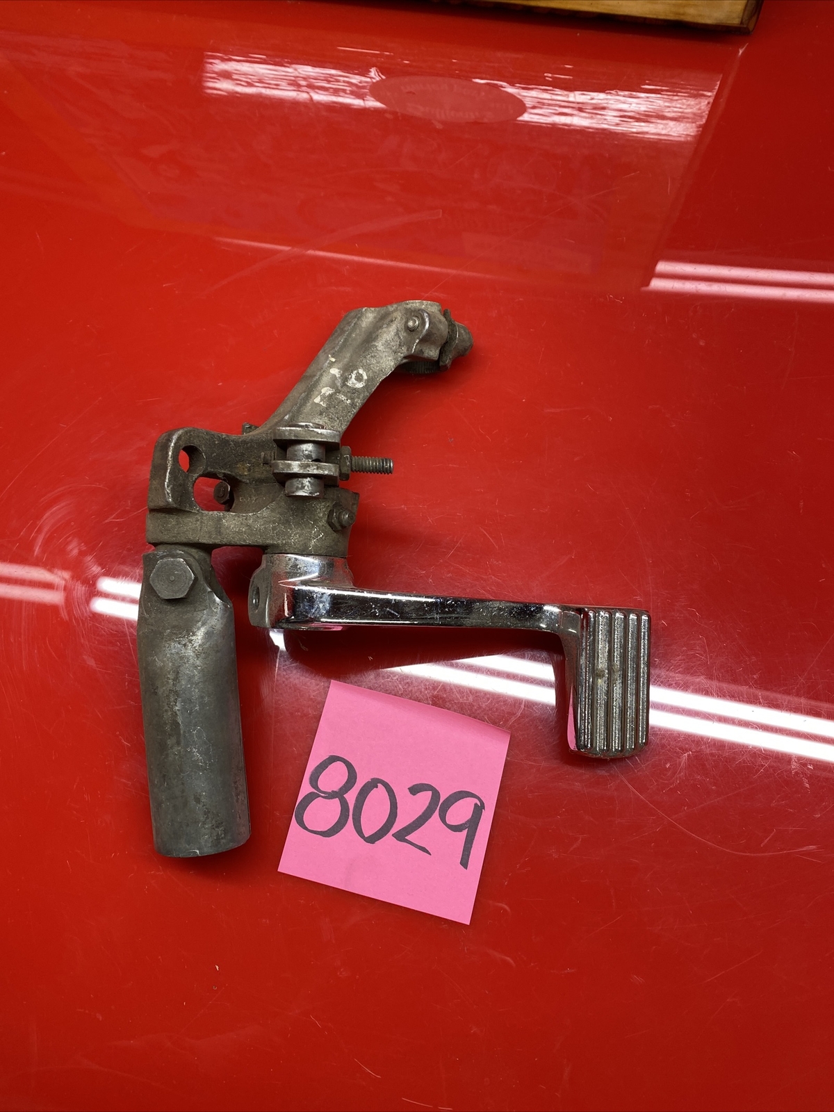 1975-1976 Harley-Davidson Sportster Ironhead Brake Pedal Side Mid ...