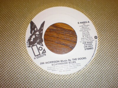 Jim Morrison 45 Roadhouse Blues PROMO ELEKTRA | eBay