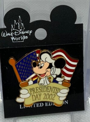 Disney 2002 Presidents Day Mickey Mouse LE 2500 pin | eBay