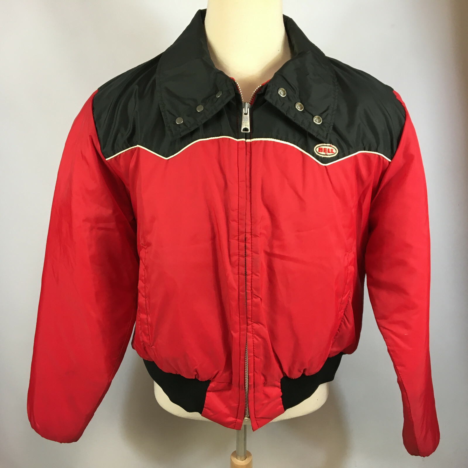 Rare Vintage 70s 80s Bell Helmets Racing Coat Jacket … - Gem