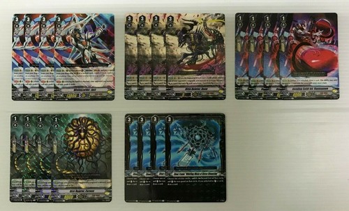Cardfight Vanguard V-BT08 Lien Joker R Et C Set de Jeux (4x Chaque) + 4 ...