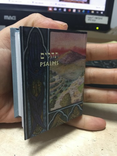 Pocket Size Psalms Book, Jerusalem Tehillim Tehilim English Hebrew ...