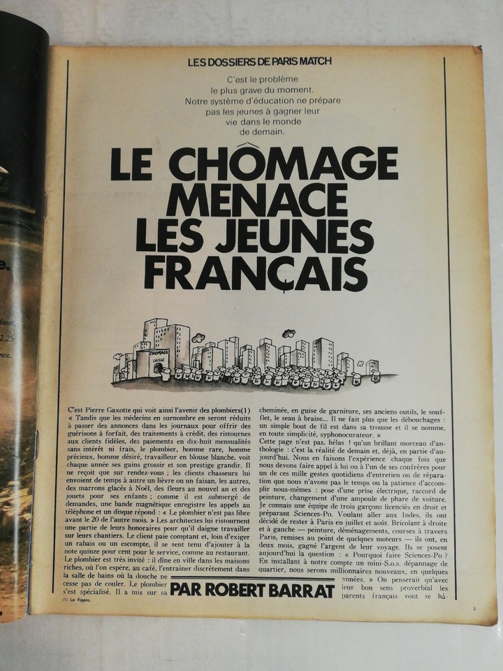 N815 Magazine Paris-Match No. 1117 30 Oct 1970 All French Cry Bourvil ...