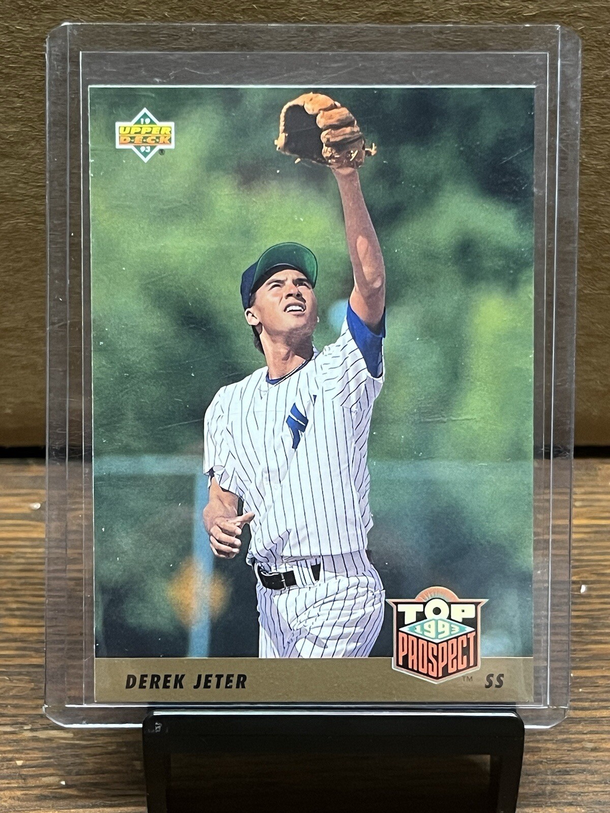 DEREK JETER ROOKIE CARD 1993 Upper Deck #449 Top Prospect NEW YORK ...