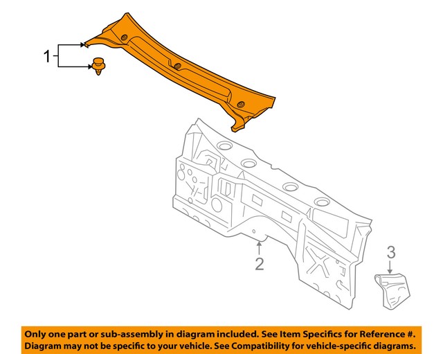 Land Rover LR096164 | Panel - Cowl Top for sale online | eBay