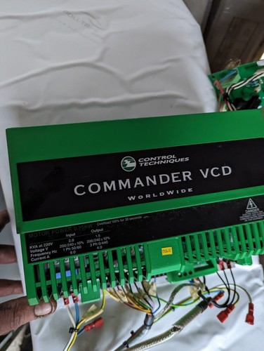 Control Techniques COMMANDER VCD | eBay