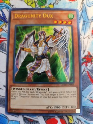 YuGioh Dragunity Dux NM (Unl Ed.) LCKC-EN084 Ultra Rare Card | eBay