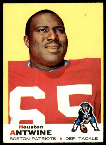 1969 Topps Football Houston Antwine Boston Patriots #108 | eBay