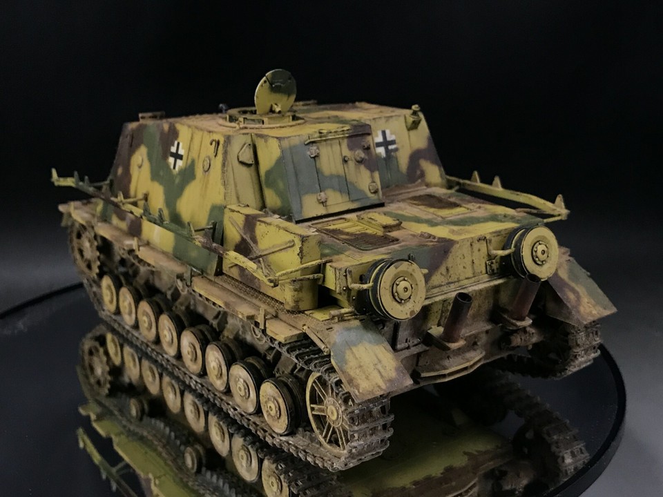 1/35 Built Dragon WWII German Sturmpanzer IV Brummbar Late Tank Model ...