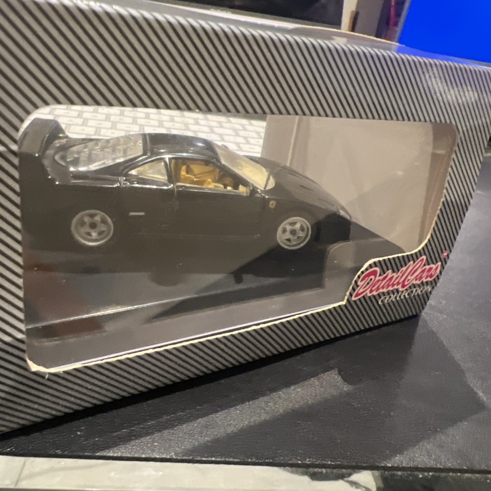 DETAIL CARS ART 152 'FERRARI F40'. BLACK. 1:43 MIB/BOXED | eBay UK