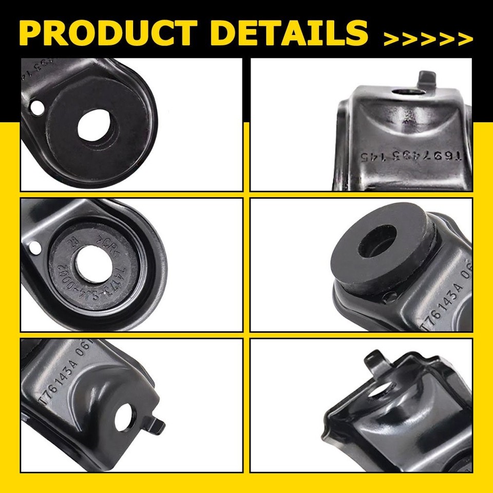 Left+Right Upper Radiator Mount Bracket for Honda Civic 2016 2017 2018 ...