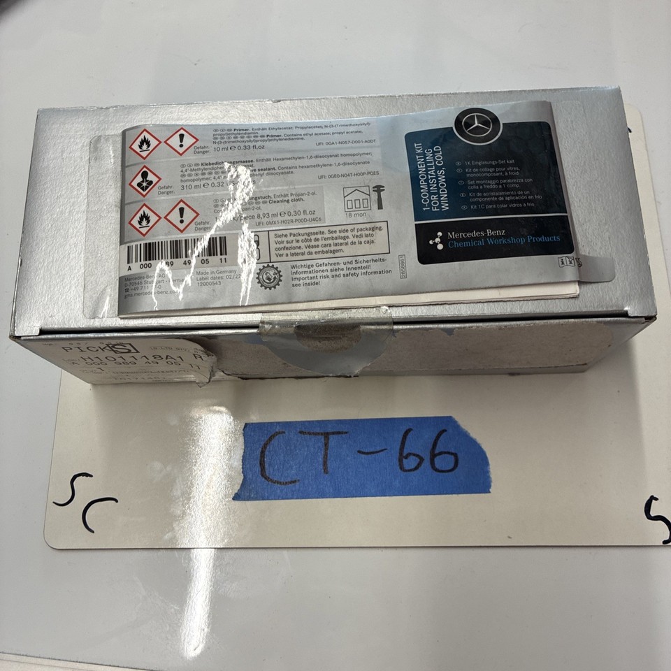 Genuine Mercedes-Benz Component Window Installation Kit A000989490511 ...