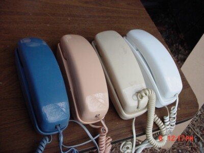 Lot of 8 Vintage GTE Push Button Princess Landline Phone (Stock P15) | eBay