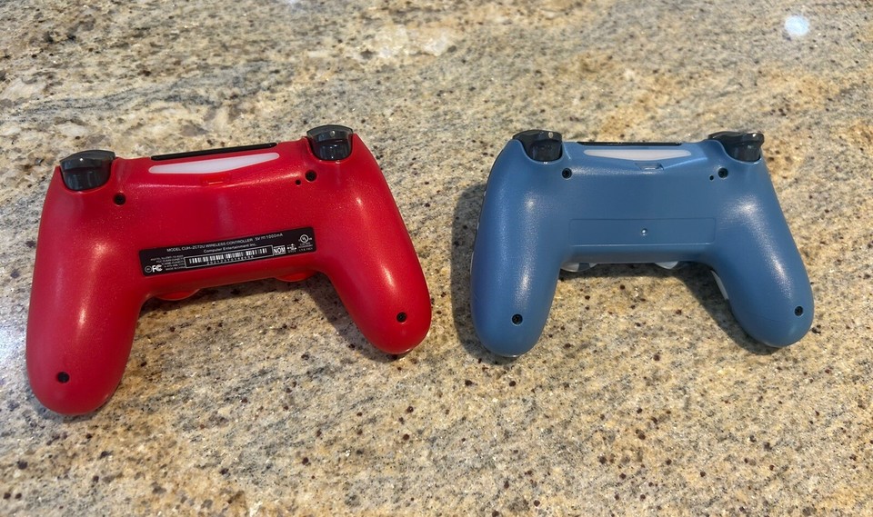 Custom PlayStation 4 DualShock 4 Controller - Red Black And Camo Colors ...