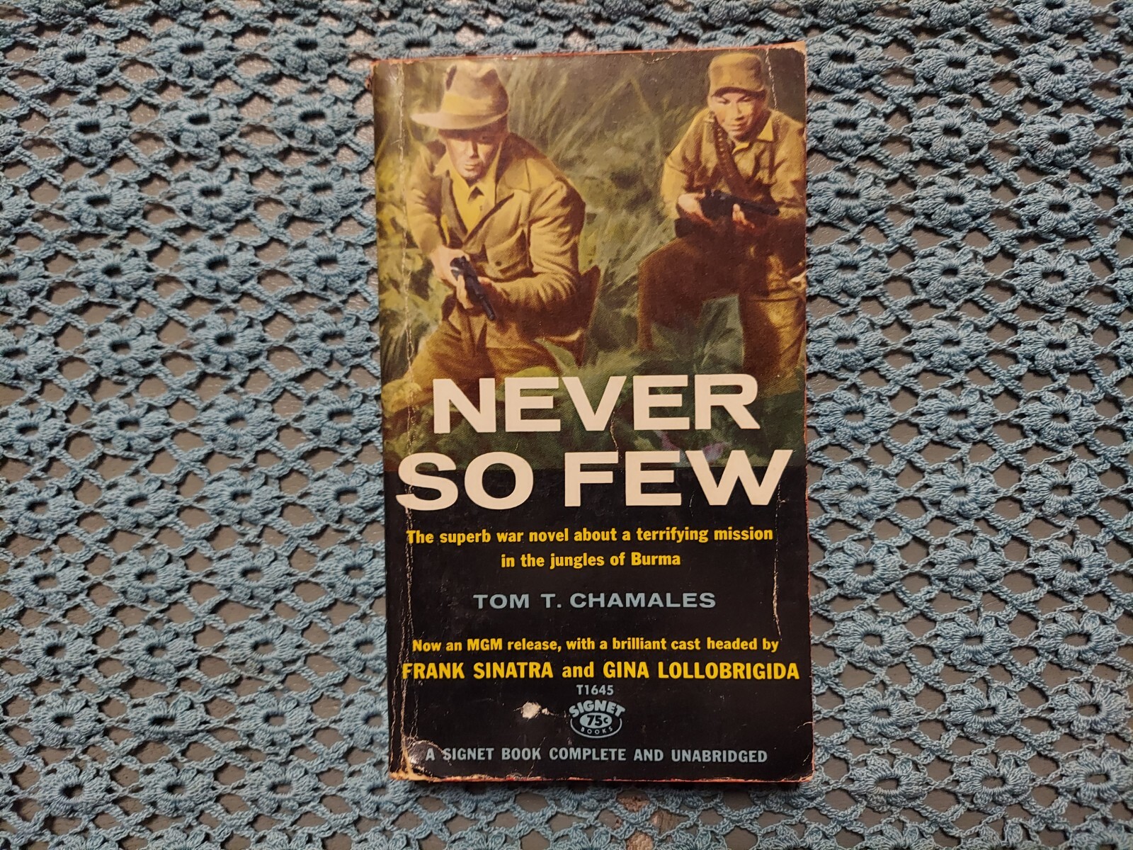 Vintage Never So Few Tom Chamales Signet Books 3rd Printing Feb 1959 ...