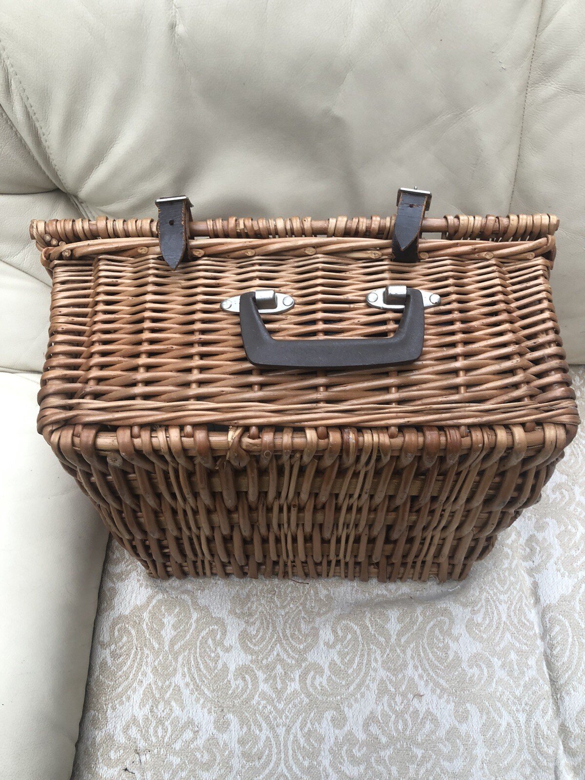 Vintage The Brexton Collection Wicker Picnic Hamper For 2 | eBay UK
