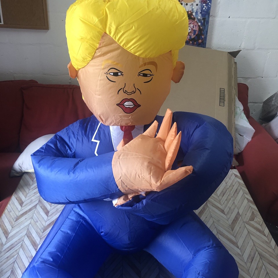 Donald Trump Inflatable Wrap Around Costume. With Fan & Battery Tested ...