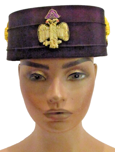 Scottish32nd Degree Rite (Prince Hall) Hat With Case (SKU# 2110) | eBay