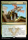 1x Dromoka's Command Light Play, English Dragons of Tarkir MTG Magic | eBay
