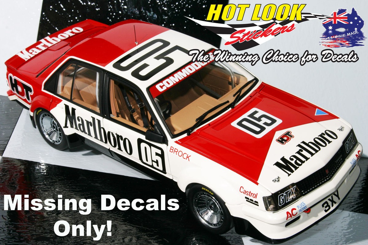 1:18 Peter Brock Holden Commodore Vinyl Decals 1:18 Scale Peter Brock ...