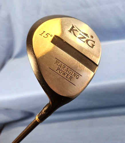 Kzg Maraging Power 15° 3 Fairway Wood Grafalloy Prolite Ultralite Shaft ...