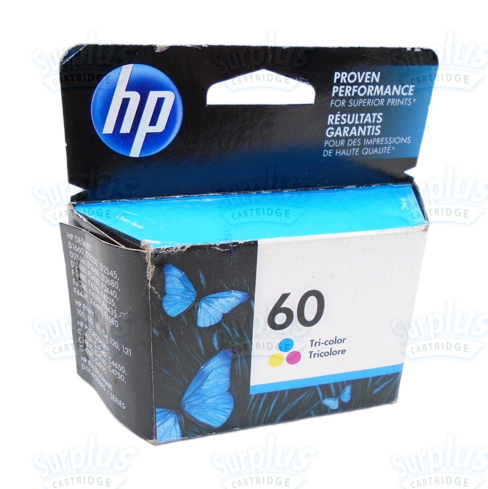 Genuine HP 60 Color Ink F4440 F4200 D2660 F4280 C4798 C4780 | eBay