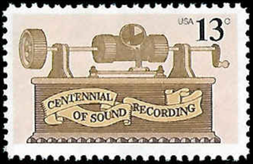 US #1705 MNH 1977 Thomas Edison Sound Recording Centennial | eBay