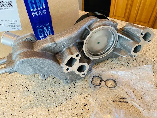 2010-2015 Camaro SS 6.2L L99 LS3 Engine Water Pump with Thermostat ...