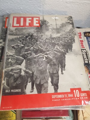 World War 2 Germans Surrender Vintage Life Magazine Rare Nazis ...