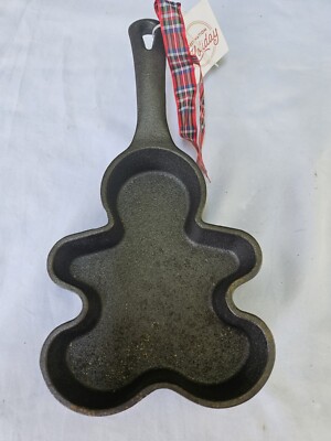 Mini Cast Iron Gingerbread Skillet Brand New | eBay