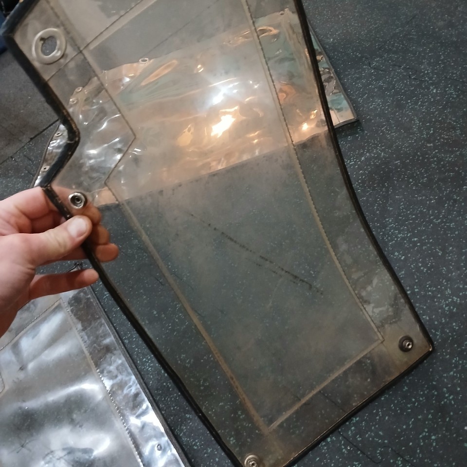 1928-1929 Ford Model A Open Cab Pickup Side Curtains Roadster RPU ...