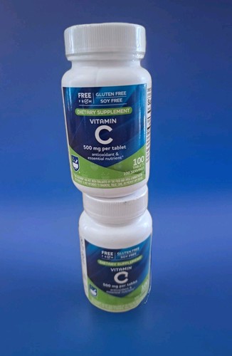 Vitamin C 500 mg 100 Tabs Exp 2027 Lot Of 2 Rite Aid | eBay