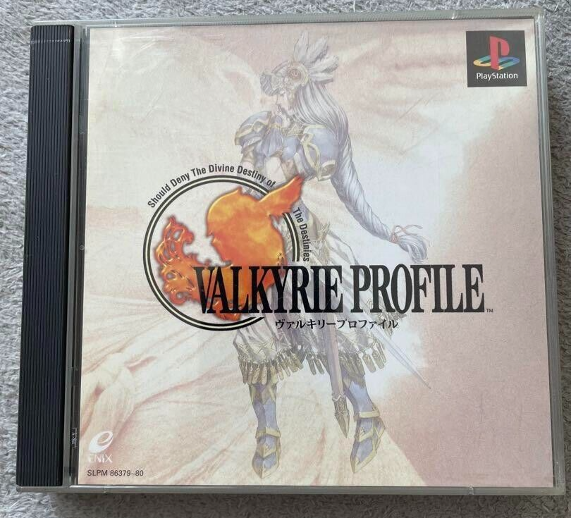 PS1 - Valkyrie Profile Sony Playstation 1 Japanese version US 2000 ...