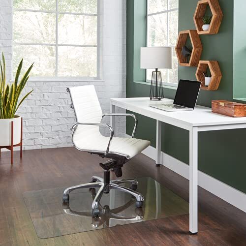 Oculus by Polycarbonate Office Chair Mat for Carpet and Hard Floors, 36 ...