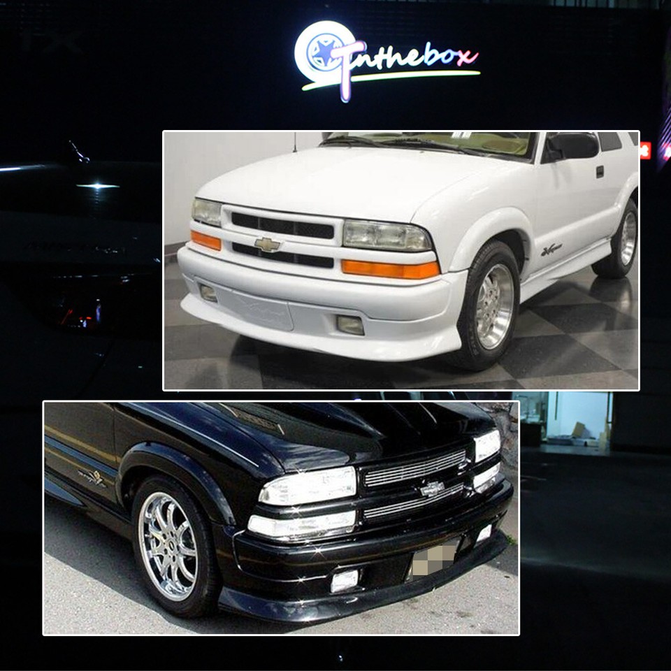 For 98-04 Chevy S10 Pickup Blazer Clear Lens LED Front Bumper Driving ...