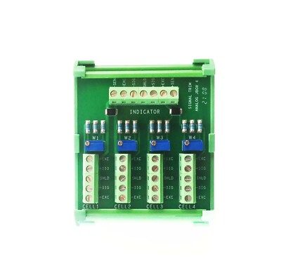 Load Cell Junction Box 4-Channel Summing Box DIN Rail Mount | eBay