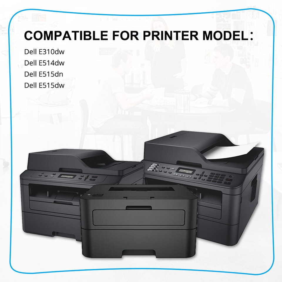 Drum Unit Compatible For Dell E310 E310DW E515DN E515DW E514DW 593-BBKE Printer | eBay