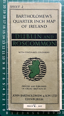 1900-Now - Bartholomew's Quarter Inch Map