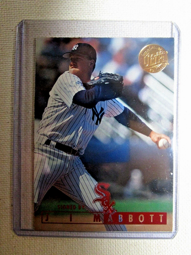 1995 Fleer Ultra Baseball #307 Jim Abbott | eBay