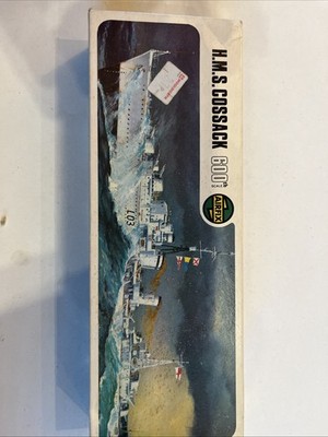 Airfix 600th Scale HMS Cossack Model Kit Boxed Complete | eBay UK