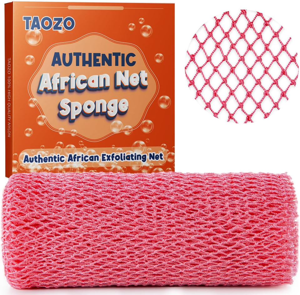 African Net Sponge Authentic African Exfoliating Net Sponge Long Net ...