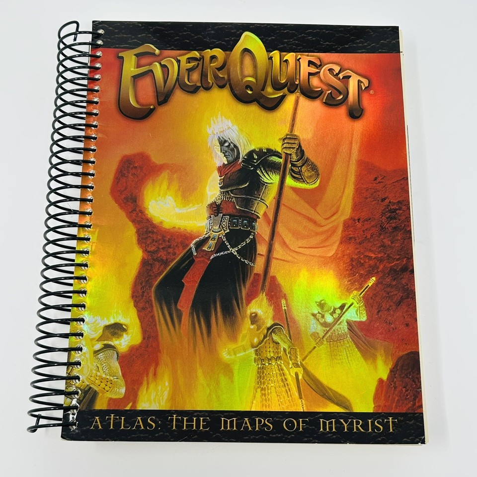EverQuest Atlas: Maps of Myrist (2002 Spiral Slipcase Sony Online ...