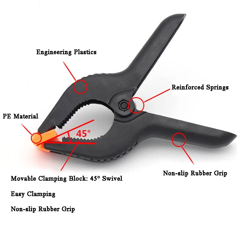 Plastic Locking Clamps