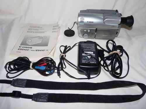 Canon ES8100 ES8100V HI8 HI 8 8mm Video8 Camcorder VCR Player Video ...
