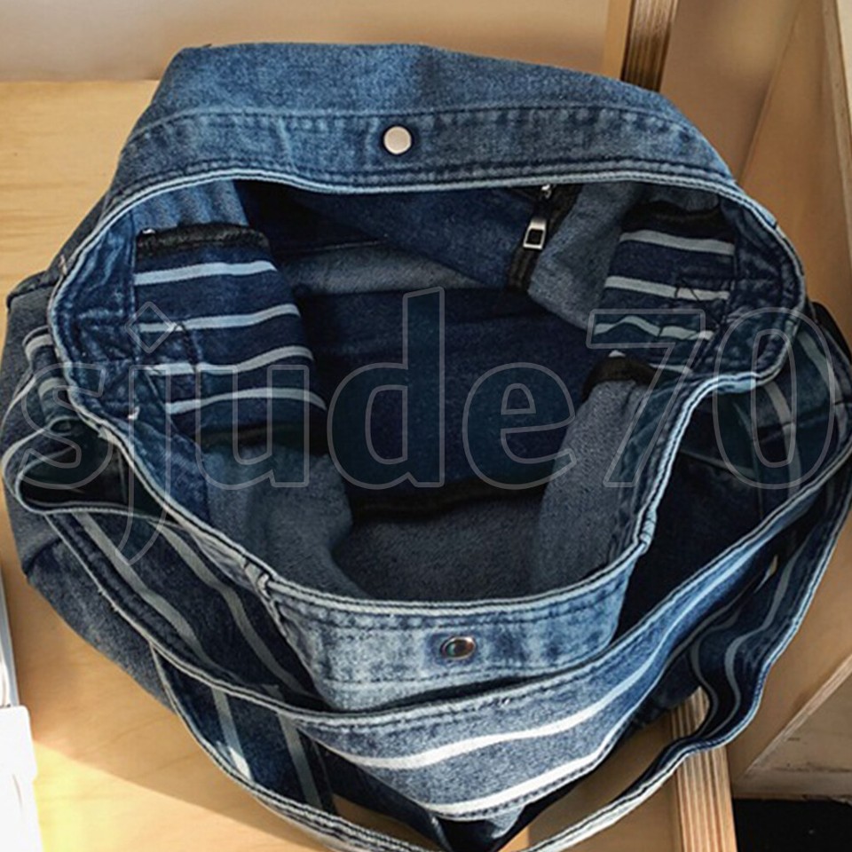 Women's Denim Crossbody Bags Shoulder Handbag Jean Purse Hobo Travel ...