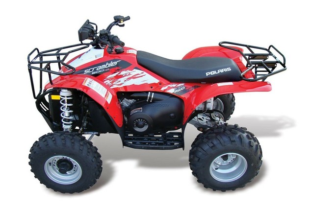 Polaris Scrambler 500 4x4 1997-2009 Rear Rack & Mount Kit for sale ...