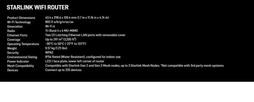 Starlink Gen 3 Standard Kit Router Dish Utr-232 Gen 3 NEW SEALED FREE ...