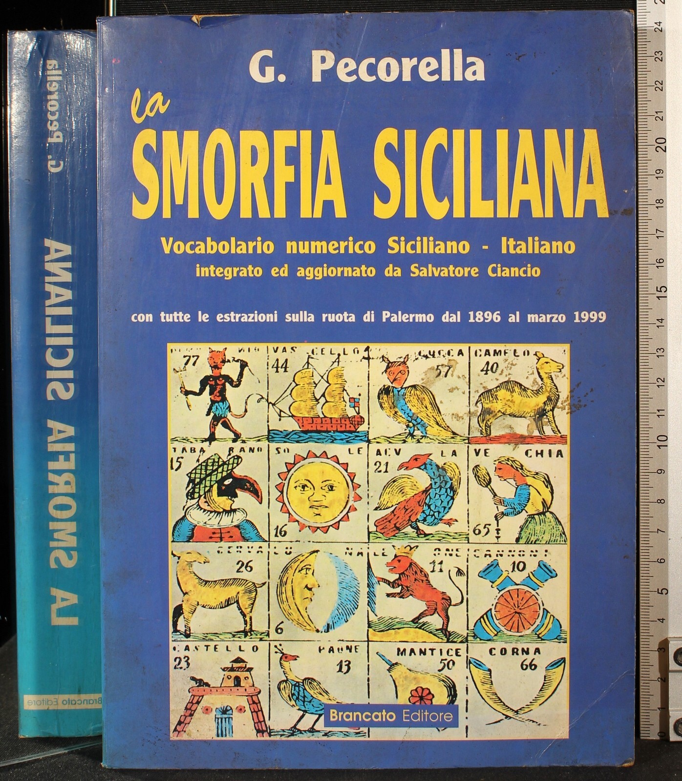 LA SMORFIA SICILIANA. VOCABOLARIO NUMERICO. PECORELLA. BRANCATO. 1ED ...